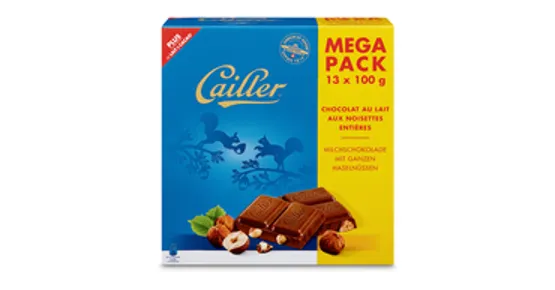 Cailler Tafelschokolade Milch-Nuss - 41% Rabatt - Coop - ab 03.07.2018 ...