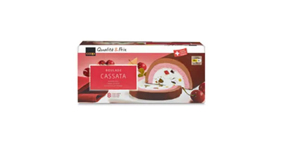 Coop Roulade Cassata, tiefgekühlt, 750 ml - 20% Rabatt - Coop - ab 09. ...