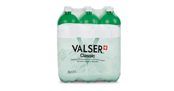 Valser Classic, 6 x 1,5 Liter - 30% Rabatt - Coop - ab 09.05.2017 ...