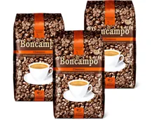 Boncampo Classico Kaffee-Bohnen im 3er-Pack, UTZ - 33% Rabatt - Migros ...