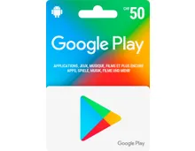 Google Play-Geschenkkarte im Wert von CHF 50.– - Denner - ab 17.11.2020 ...