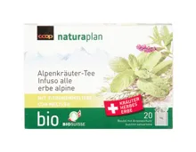 Naturaplan Bio Alpenkräutertee mit Zitronenmelisse 20 Beutel - Coop ...