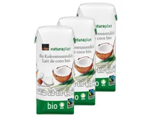 Naturaplan Bio Fairtrade Kokosnussmilch Tetrapack 3x 330ml - 28% Rabatt ...