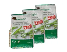 Naturaplan Bio Gartenerbsen 3x 500g - 24% Rabatt - Coop - ab 05.09.2023 ...