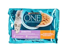 Purina ONE Katzenfutter Sensitive in Sauce Huhn 4x85g - Coop - ab 20.06 ...