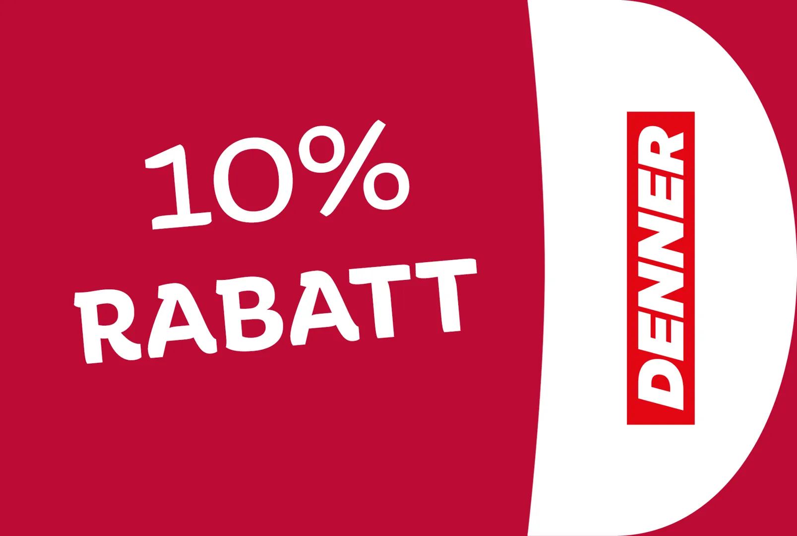 Gutschein: 10% Rabatt bei Denner - Einkaufszentrum Rosenberg