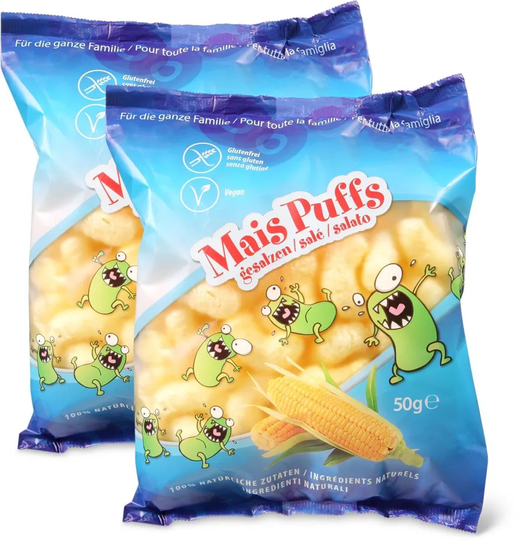 Mais Puffs im Duo-Pack - 20% Rabatt - Migros - ab 15.08.2017 - Aktionis.ch