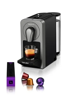 Nespresso Turmix TX190 Prodigio Kaffeemaschine Titan - 13% Rabatt ...
