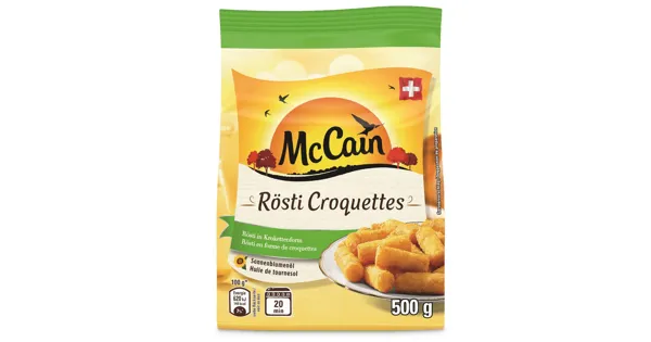 McCain Rösti Croquettes / Croquettes / Duchesse / Rissolees - 20% ...