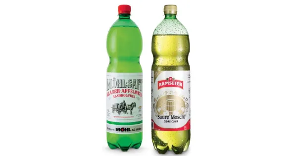 Möhl Saft klar Spezial / Möhl Saft klar alkoholfrei / Ramseier Suure ...