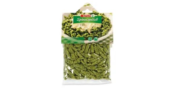SPAR Spinat Spätzli - 25% Rabatt - SPAR - ab 17.08.2020 - Aktionis.ch