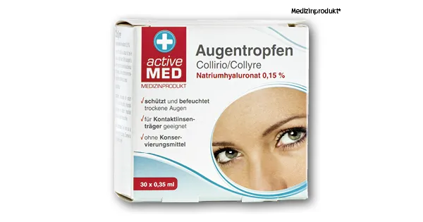 ACTIVE MED Augentropfen - ALDI Suisse - ab 18.10.2018 - Aktionis.ch