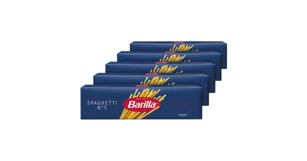 Barilla Spaghetti Nr. 5 Pack 5 x 500 g - OTTO'S - ab 31.01.2023 ...