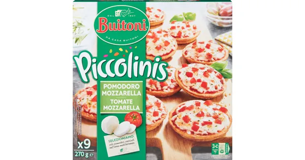 Buitoni Piccolinis Minipizzas Tomate und Mozzarella - Denner - ab 17.06 ...