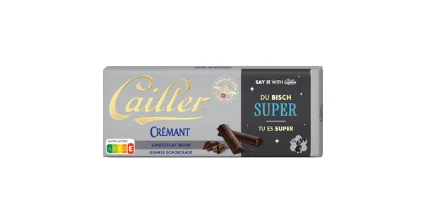 Cailler Crémant Tafelschokolade Dunkel - Coop - ab 20.02.2024 - Aktionis.ch