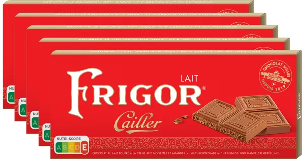 Cailler Frigor Tafelschokolade Milch - Denner - ab 21.02.2023 - Aktionis.ch