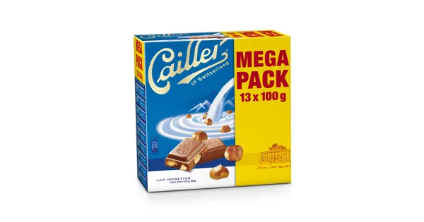 Cailler Lait Noisette Mega-Pack - 42% Rabatt - Nestlé Shop - ab 01.06. ...