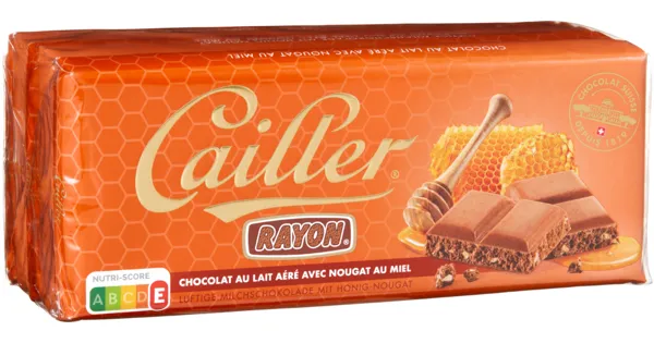 Cailler Tafelschokolade Rayon Milch - Denner - ab 25.04.2023 - Aktionis.ch