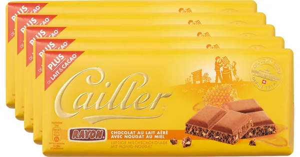 Cailler Tafelschokolade Rayon Milch - 22% Rabatt - Denner - ab 14.12. ...