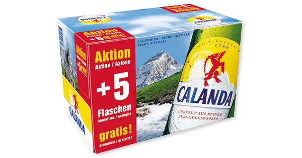 CALANDA Lager Bier - ALDI Suisse - ab 25.07.2015 - Aktionis.ch