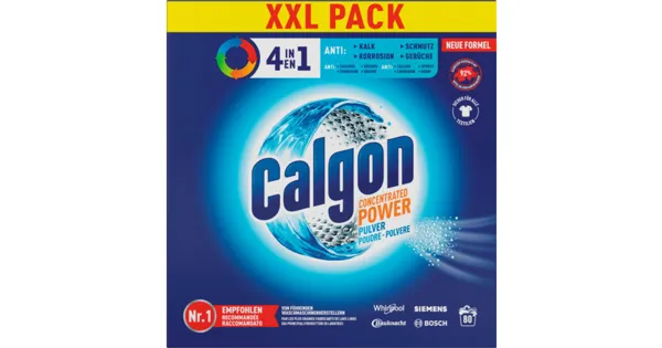 Calgon Pulver Konzentrierte Power 4in1 80 WG - 57% Rabatt - OTTO'S - ab ... Calgon Pulver Konzentrierte Power 4in1 80 WG - 57% Rabatt - OTTO'S - ab ...