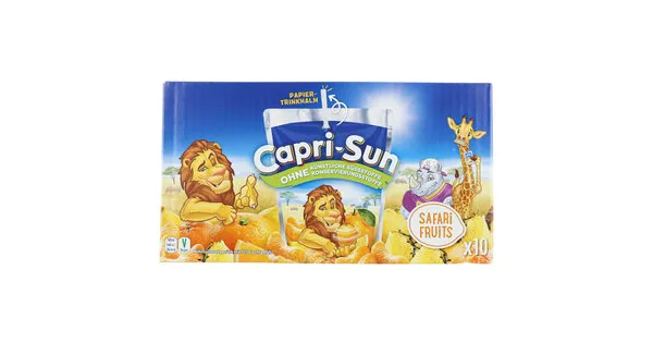 Capri Sun Fruchtsaft Safari Fruits 10x20cl - Coop Megastore - ab 26.09. ...
