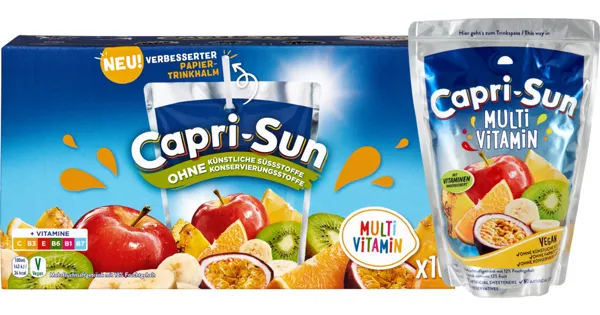 Capri-Sun Multivitamin - 33% Rabatt - Denner - ab 23.12.2024 - Aktionis.ch