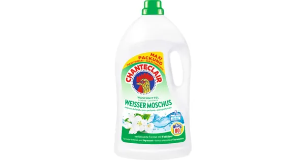 Chanteclair flüssig Waschmittel Weisser Moschus 80 Waschgänge - OTTO'S ...