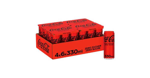Coca-Cola Zero 24 x 33 cl - 46% Rabatt - OTTO'S - ab 27.01.2026 ...