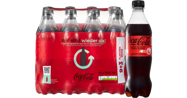 Coca-Cola Zero - 25% Rabatt - Denner - ab 18.04.2023 - Aktionis.ch