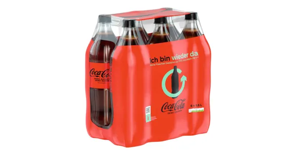 Coca-Cola Zero Zucker 6 x 1,5 Liter - OTTO'S - ab 15.05.2023 - Aktionis.ch