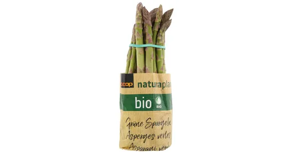 Coop Naturaplan Bio-Spargeln grün (exkl. Schweizer Bio-Spargeln ...
