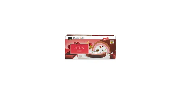 Coop Roulade Cassata, tiefgekühlt, 750 ml - 20% Rabatt - Coop - ab 09. ...