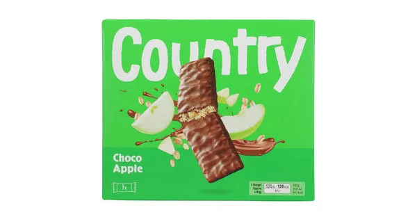Country Riegel Choco Apple 9x28g - Coop Megastore - ab 05.11.2024 ...