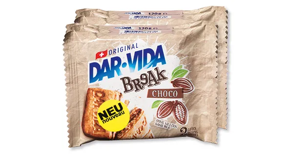 DAR-VIDA Break Choco - ALDI Suisse - ab 19.06.2017 - Deal.ch