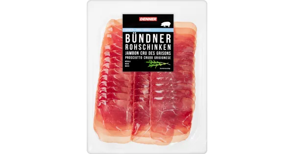 Denner Bündner Rohschinken - 35% Rabatt - Denner - ab 01.08.2023 ...