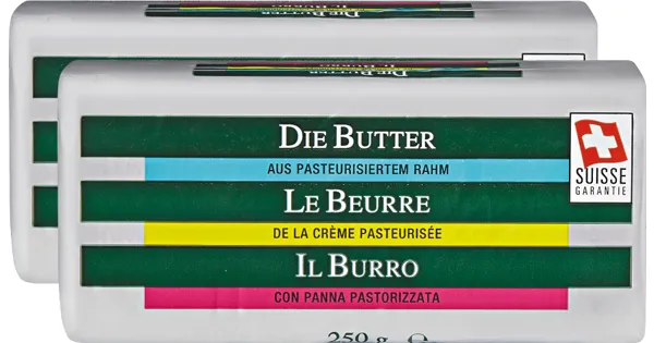 Die Butter - 8% Rabatt - Denner - ab 20.11.2018 - Aktionis.ch