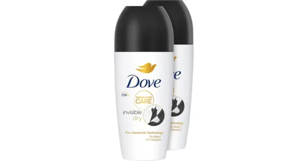 Dove Roll-on AC Invisible Dry 2 x 50 ml - 50% Rabatt - OTTO'S - ab 28. ...
