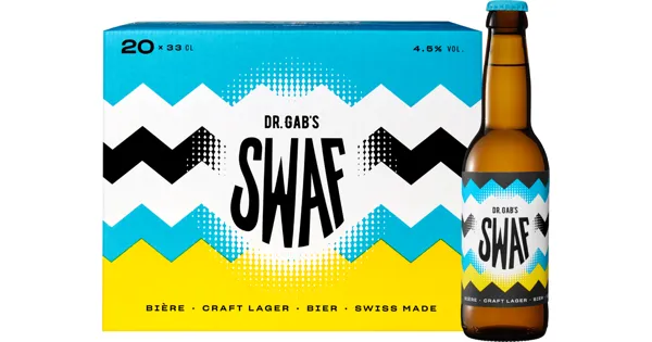 Dr. Gab’s Swaf Lagerbier hell - 20% Rabatt - Denner - ab 03.10.2023 ...