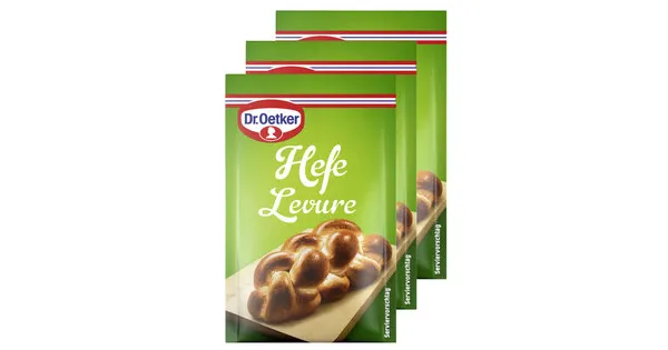 Dr. Oetker Hefe 3 Stück - Coop - ab 21.11.2023 - Aktionis.ch