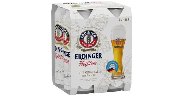Erdinger Weissbier Dose 4x50cl - Coop - ab 25.04.2023 - Aktionis.ch