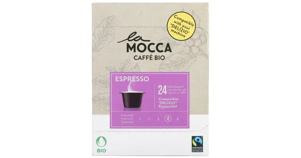 La Mocca Bio Caffé Delizio Espresso 24 Kapseln - Coop - ab 04.04.2023 ...