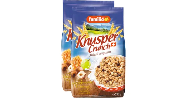 Familia Müesli Knusper Crunch - 24% Rabatt - Denner - ab 20.02.2019 ...