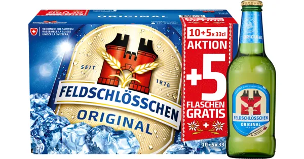 Feldschlösschen Bier Original - 33% Rabatt - Denner - ab 20.05.2025 ...
