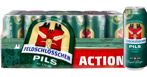 Feldschlösschen Bier Pils - 24% Rabatt - Denner - ab 30.04.2024 ...