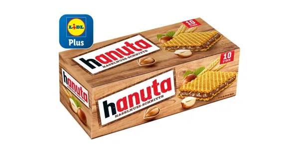 Ferrero Hanuta - 20% Rabatt - LIDL - ab 16.11.2023 - Aktionis.ch