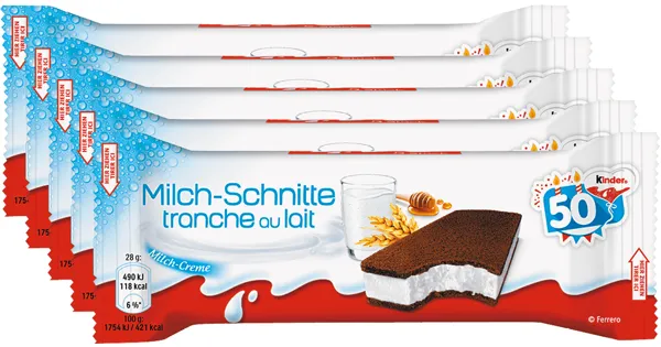 Ferrero Kinder Milchschnitte - 11% Rabatt - Denner - ab 29.05.2019 ...