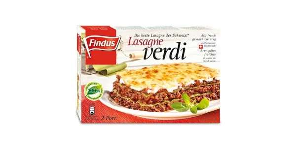 Findus Lasagne - 18% Rabatt - SPAR - ab 28.07.2015 - Deal.ch