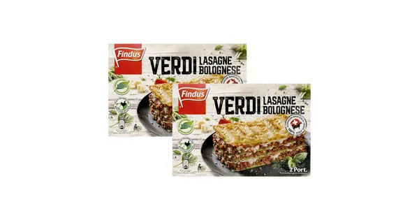 Findus Lasagne Verdi al Forno 2x 600g - 20% Rabatt - Coop - ab 31.10. ...