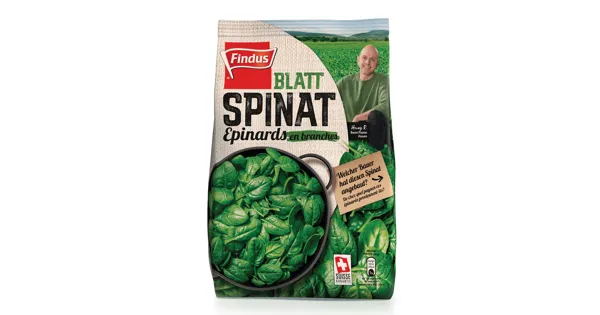 Findus Rahmspinat / Blattspinat portioniert - 15% Rabatt - SPAR - ab 07 ...